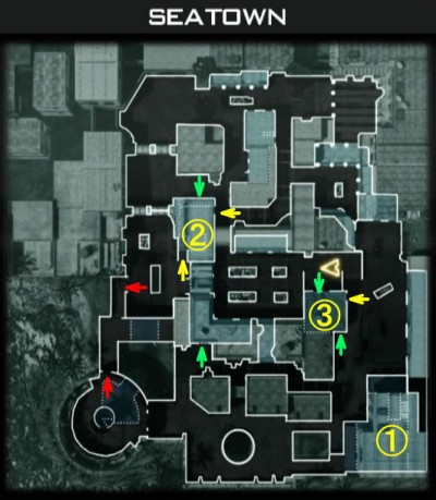 CoD MW3・・・「TDM MAP Seatown 攻略」（プレイ動画付き） | ストイックにFPS